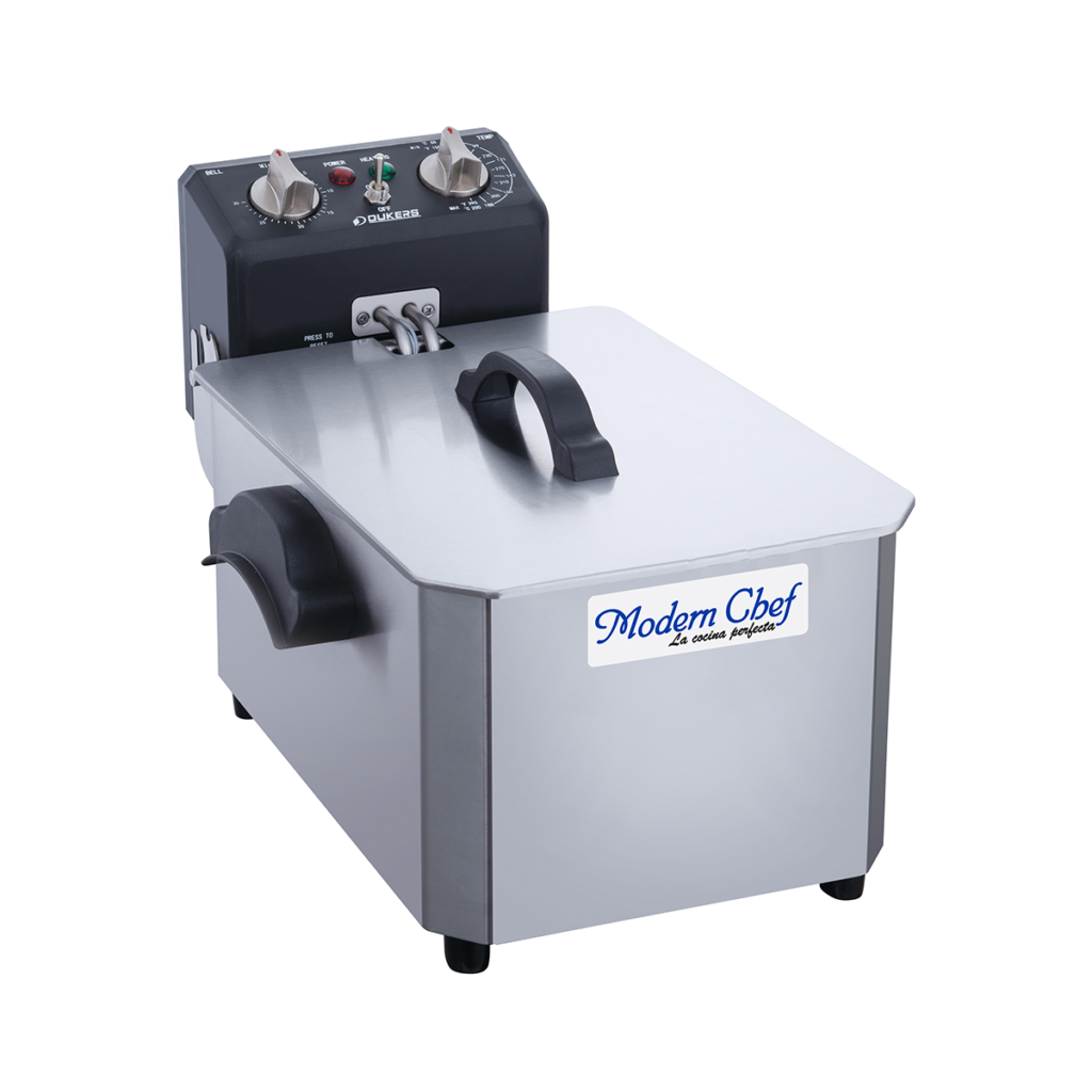 Freidor de mesa eléctrico en acero inoxidable – ModernChef – PLATINUM ...